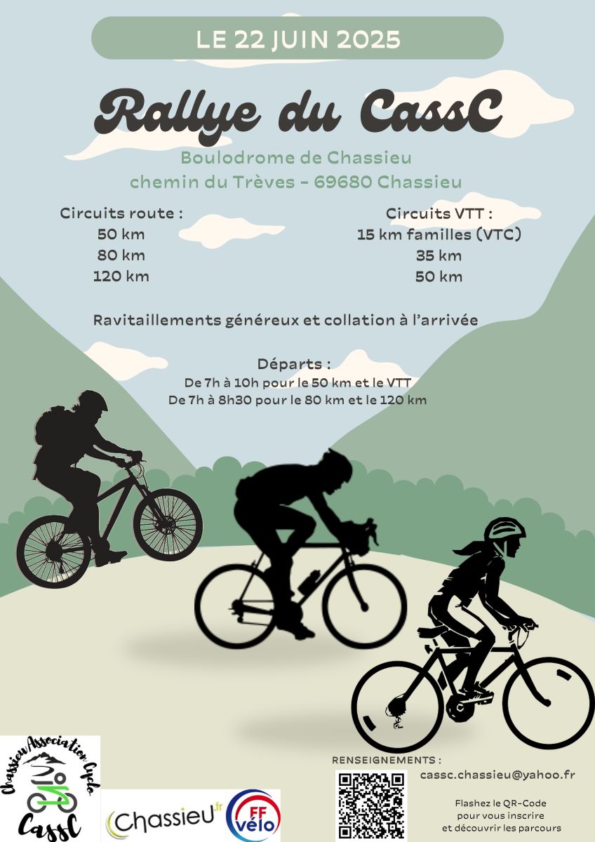 Rallye du CassC – 22 juin 2025 – Comité de Cyclotourisme Rhône ...
